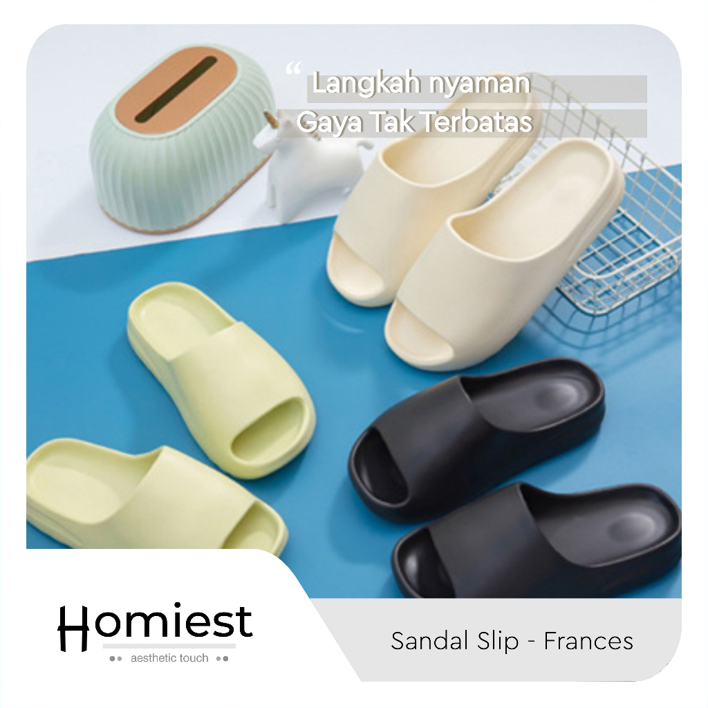 Jual Homiest - Frances / Sendal Warna-Warni / Sendal Karet / Sendal ...