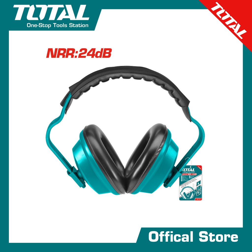 Jual Alat penutup telinga Earmuff TOTAL TSP701 NRR:24dB | Shopee Indonesia