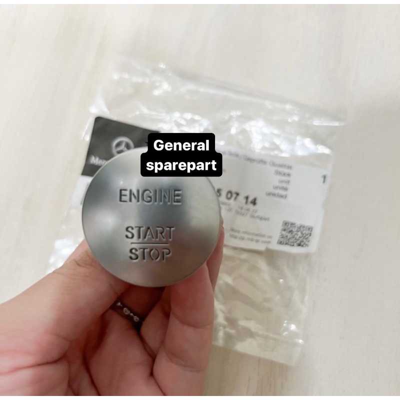 Jual start stop engine button mercedes w204 w205 w212 w166 w213 keyles ...