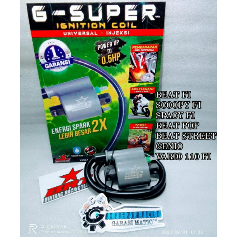 Jual COIL BRT KOIL G-SUPER INJEKSI BEAT FI BEAT DELUXE SCOOPY INJEKSI ...