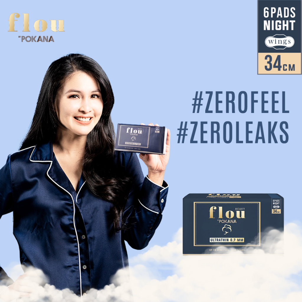 Jual FLOU by POKANA (Pembalut SAP Ultrathin 0,7mm) Heavy - 34 Cm | Shopee Indonesia