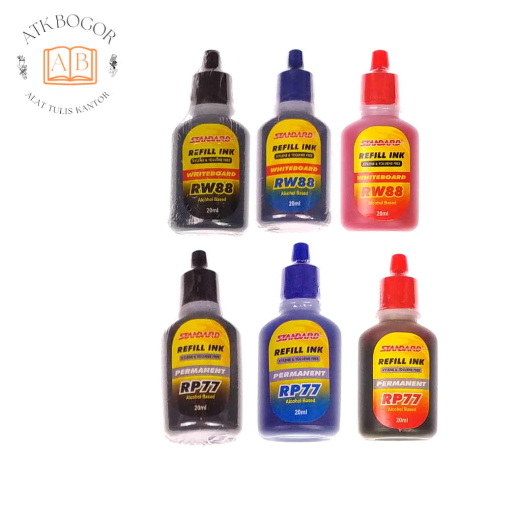 Jual Isi Spidol Papan Tulis Whiteboard / Permanent Standard Standard ...