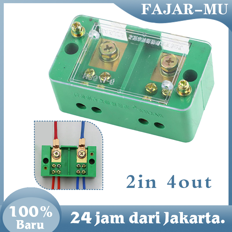 Jual Terminal Konektor Kabel Listrik Terminal Junction Box 2 In 4/8 ...