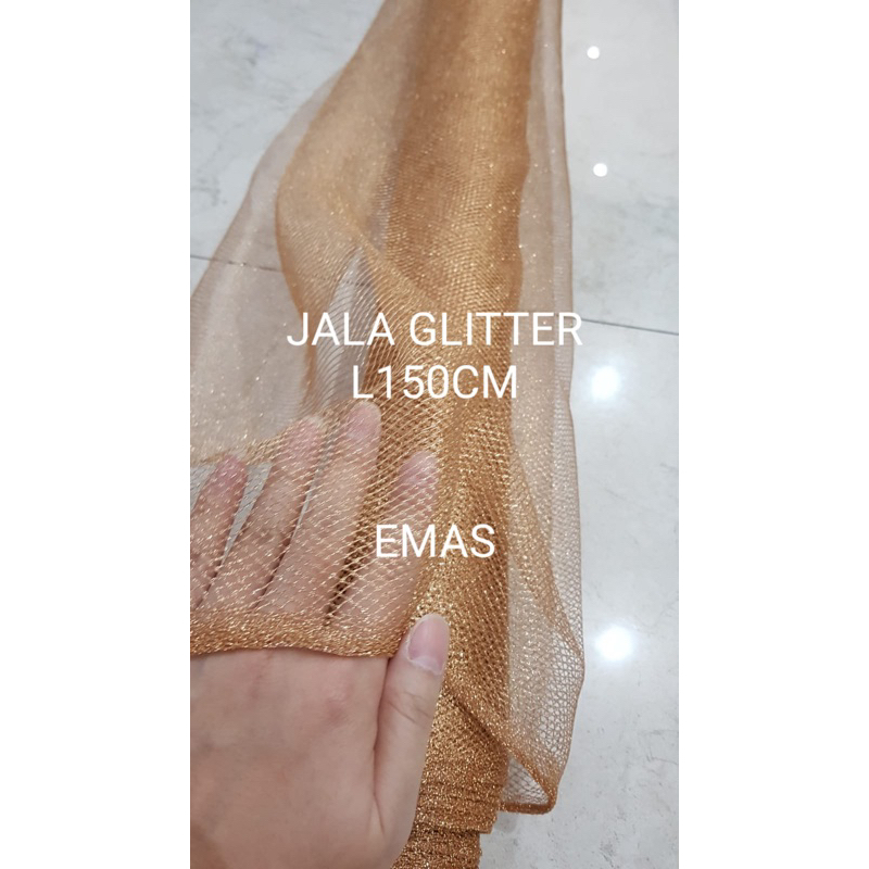Jual JALA GLITTER / JALA MAS / JALA PERAK / JALA METALIK JALA EMAS ...