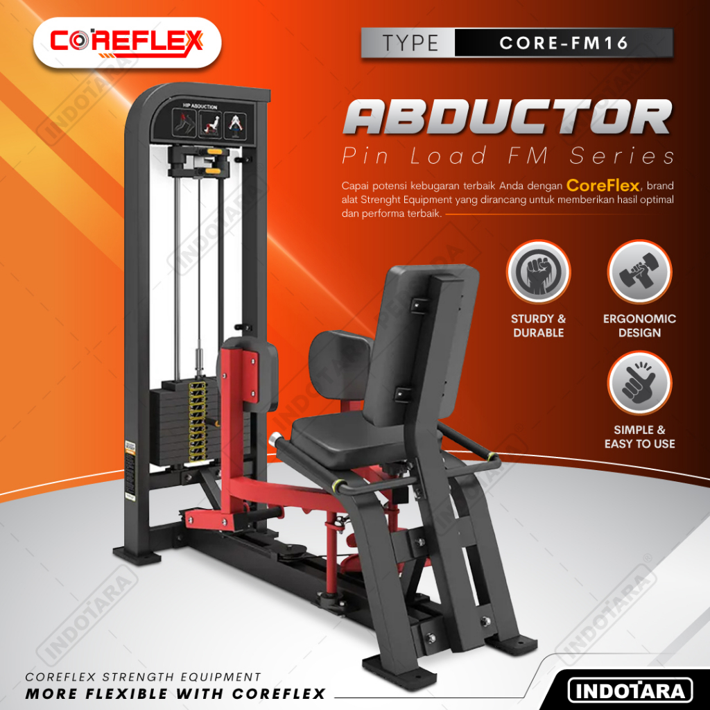 Jual Abductor CORE-FM16 Alat Fitness Coreflex | Shopee Indonesia