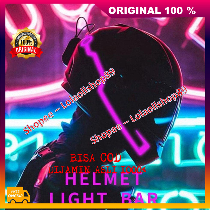 Jual Lampu Helm Motor Led Potra Set Stiker Lampu Led Strip Helm Motor ...