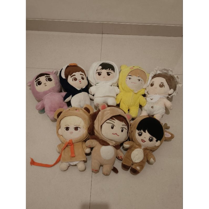 Jual [ READY STOCK] EXO DOLL OFFICIAL FANSITE 20 cm | Shopee Indonesia
