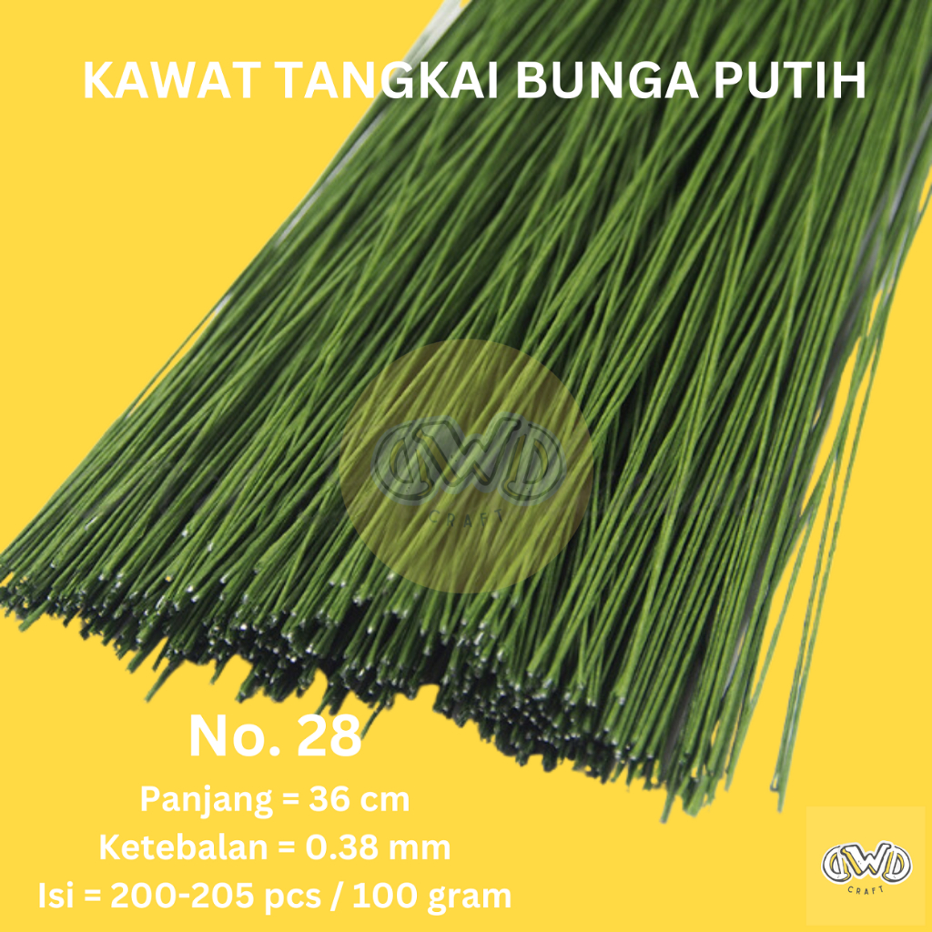 Jual [100 gram] Kawat Tangkai Bunga / Floral Wire | Shopee Indonesia
