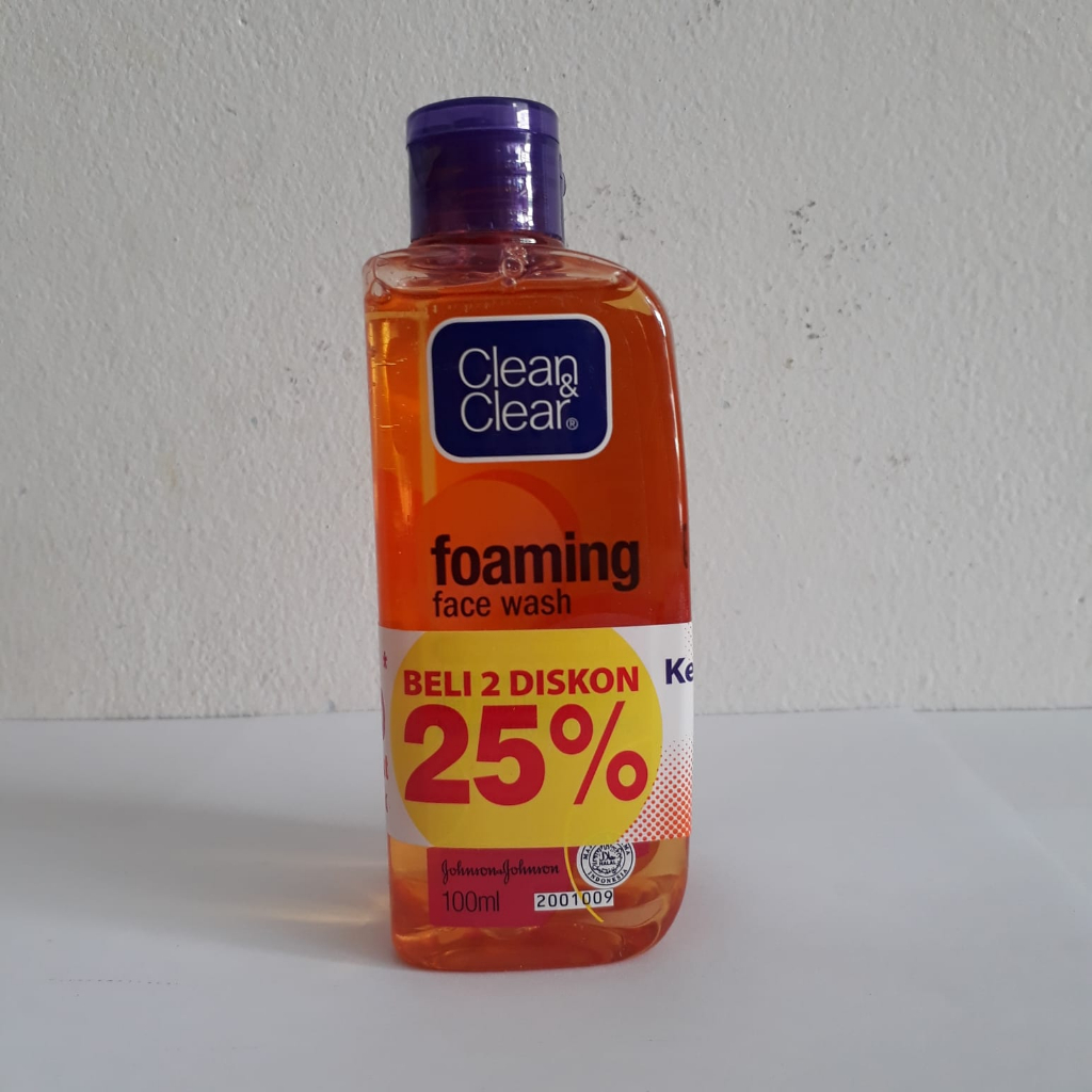 Jual Clean & Clear Foaming facial Wash Winpack 2 x 100 mL | Shopee ...