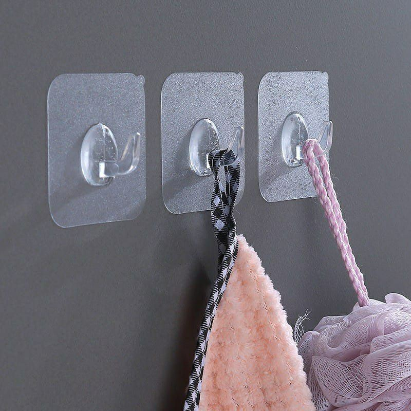 Jual Hok16 Hook Gantungan Pengait Kabel Transparan Hook Steker Kepala ...