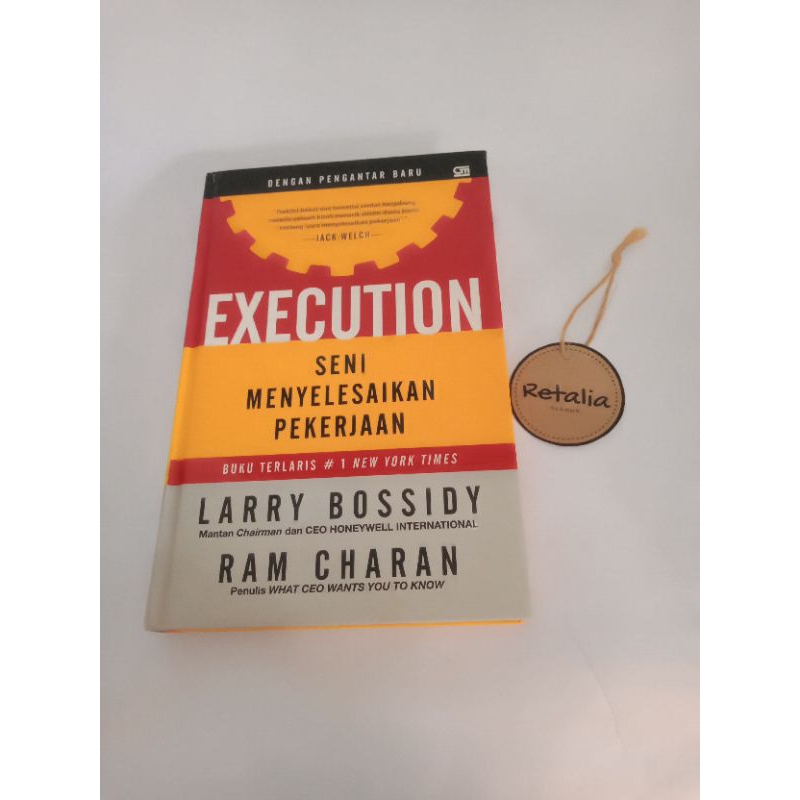 Jual Buku Execution Larry Bossidy | Shopee Indonesia