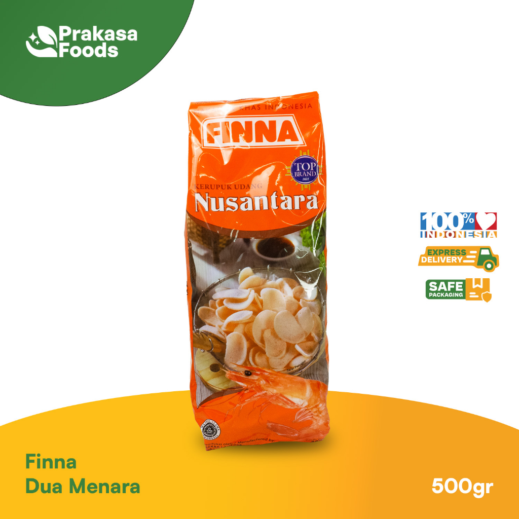 Jual Finna Nusantara Kerupuk Udang 380gr | Shopee Indonesia