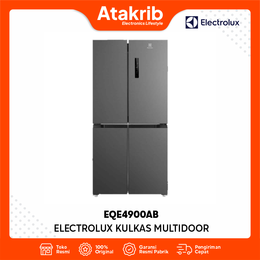 Jual ELECTROLUX KULKAS MULTIDOOR REFRIGERATOR EQE-4900A-B / EQE4900AB | Shopee Indonesia
