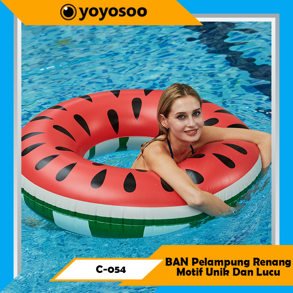 Jual BAN Pelampung Renang Motif Unik Dan Lucu/BAN RENANG Estetik Dan ...