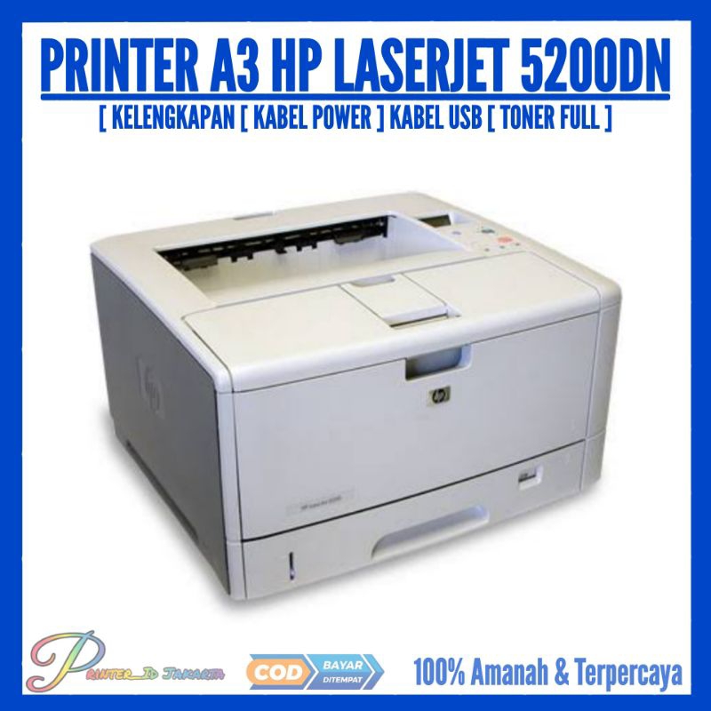 Jual Printer A3 Hp Laserjet 5200dn duplex | Shopee Indonesia