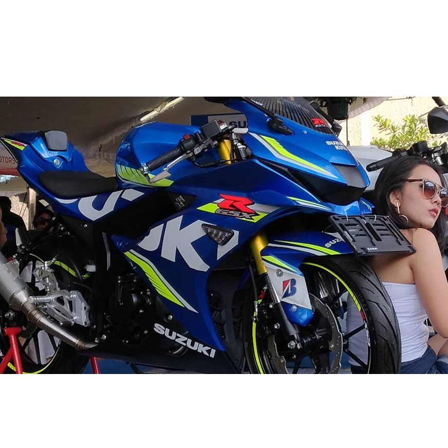 Jual PAKET modif suzuki GSX R150 Kondom tangki winglet dan body ...