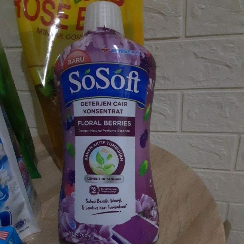 Jual deterjencair so soft 700 ml | Shopee Indonesia