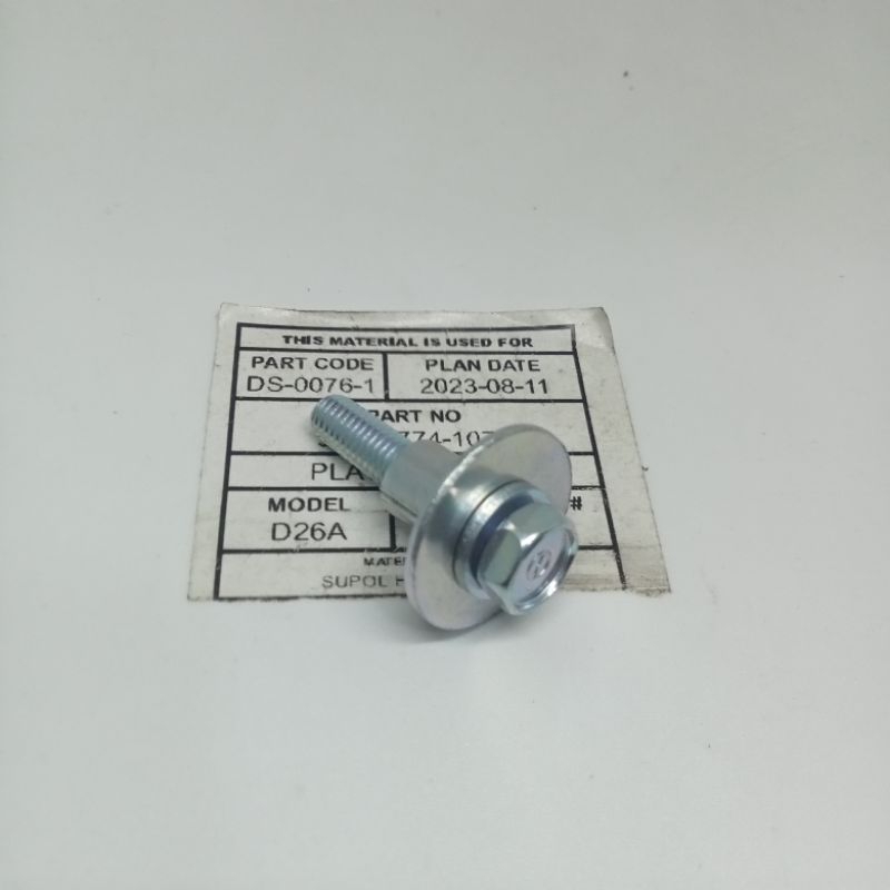Jual BAUT DAN RING BOSH M6 BAUT 10 BAUT 3CM ORIGINAL BBAUD DUDUKAN ...