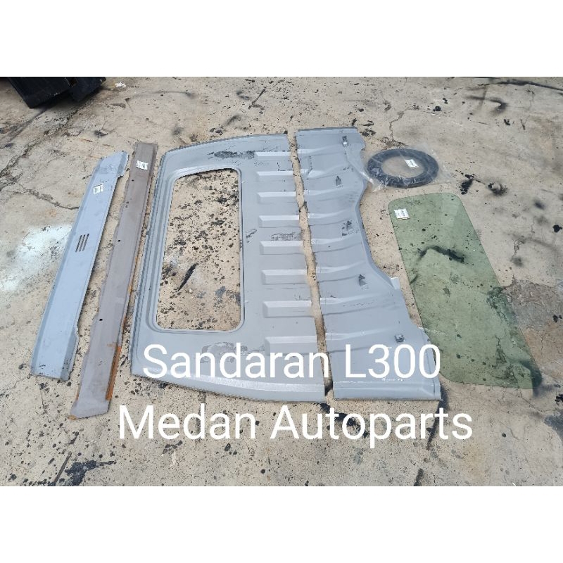 Jual Sandaran atas bawah ORI Mitsubishi L300, Tulang atap, kaca karet ...