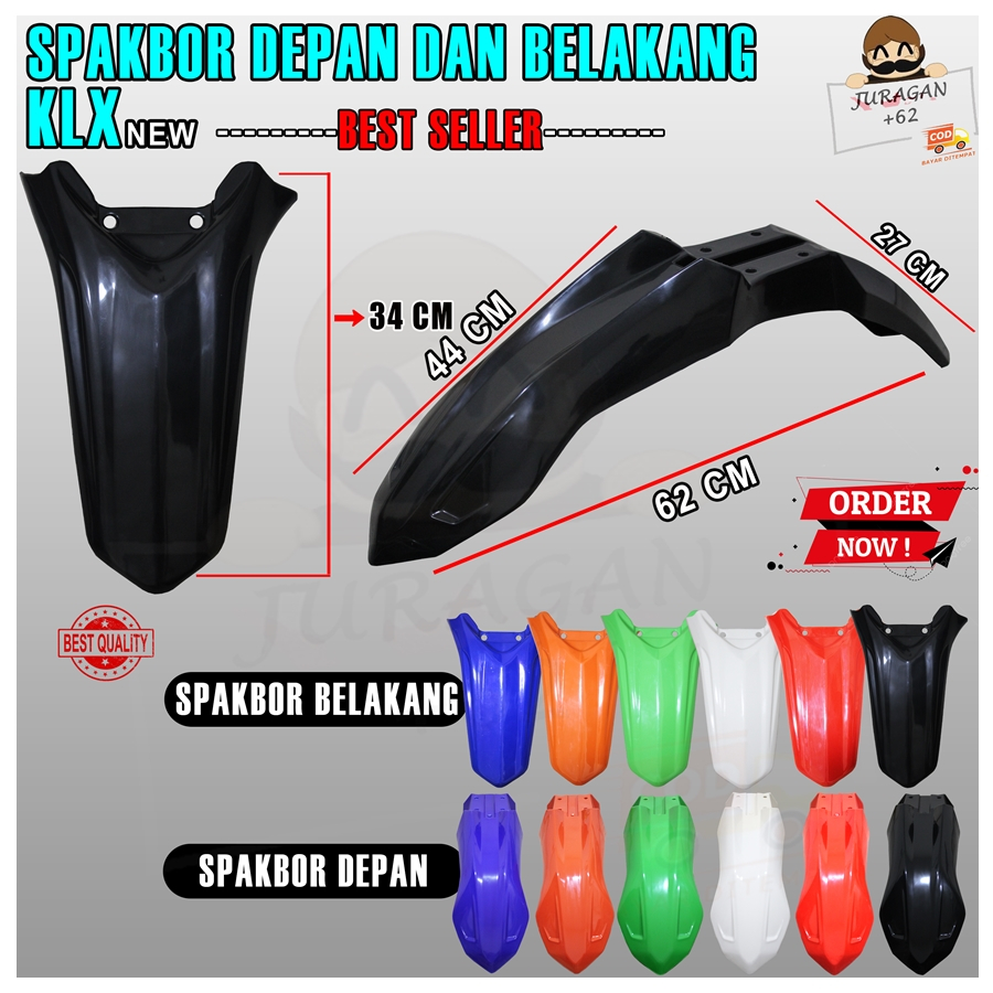Jual SPAKBOR SET DEPAN BELAKANG KLX NEW 250 150 DTRACKER D TRACKER MOTOR TRAIL CROSS KAWASAKI DT ...