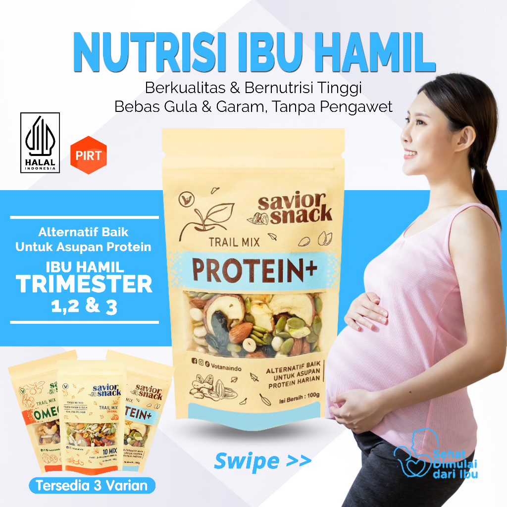 Jual Makanan Sehat Untuk Ibu Hamil Trimester 2 Cemilan Sehat Tinggi Protein Asupan Nutrisi 