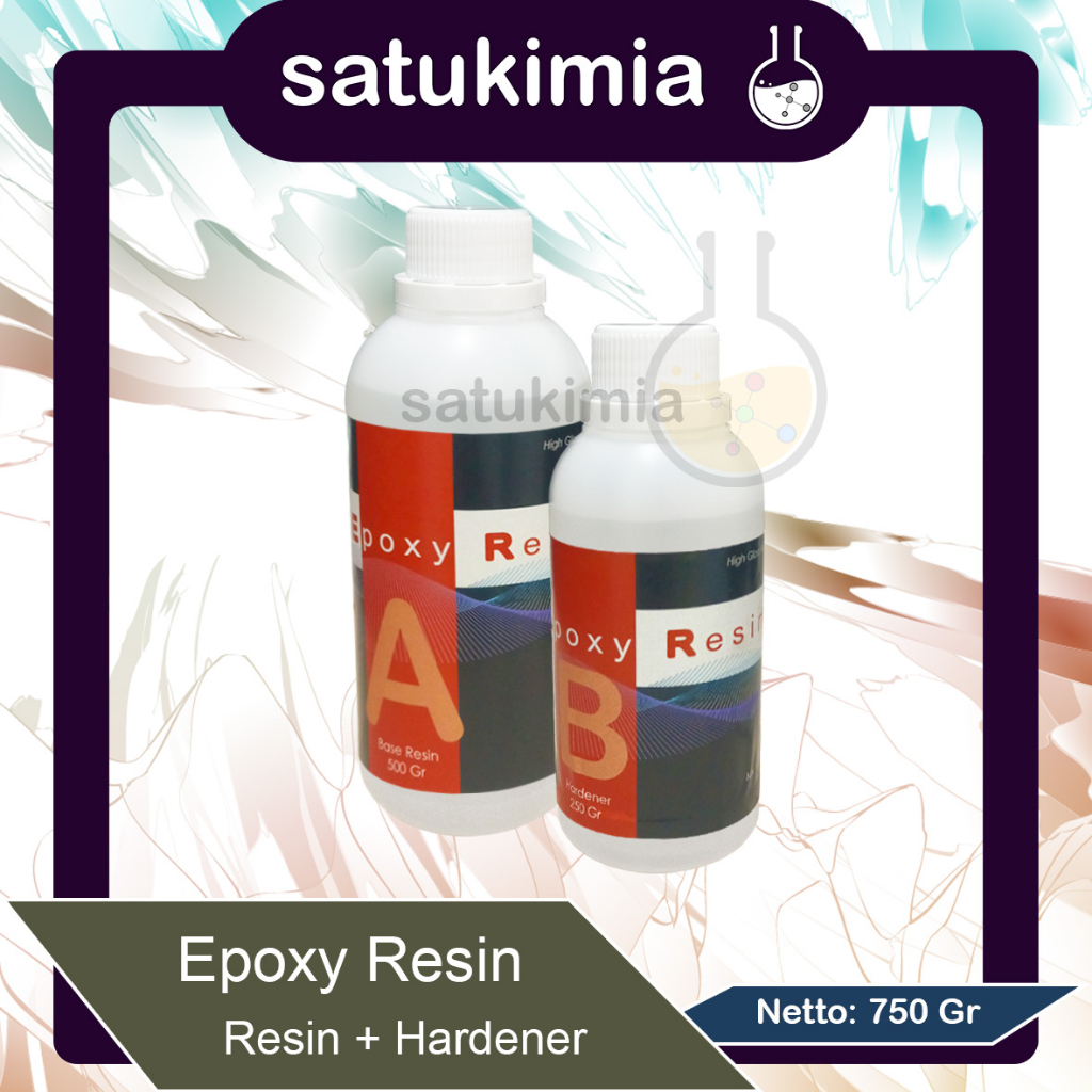 Jual Epoxy Resin Crystal Clear - 750 gram | Shopee Indonesia