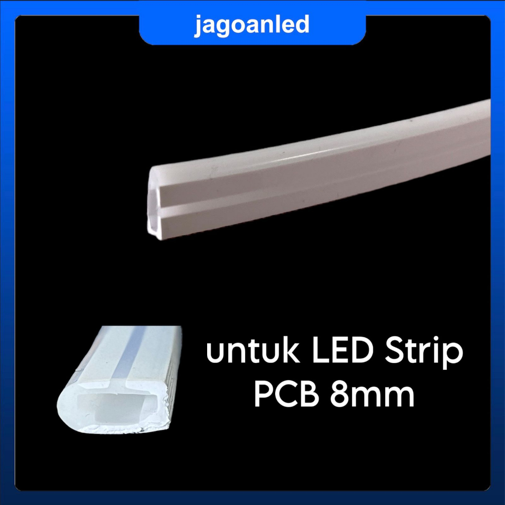 Jual Selang LED alis flexible selongsongan karet silicone tube ...