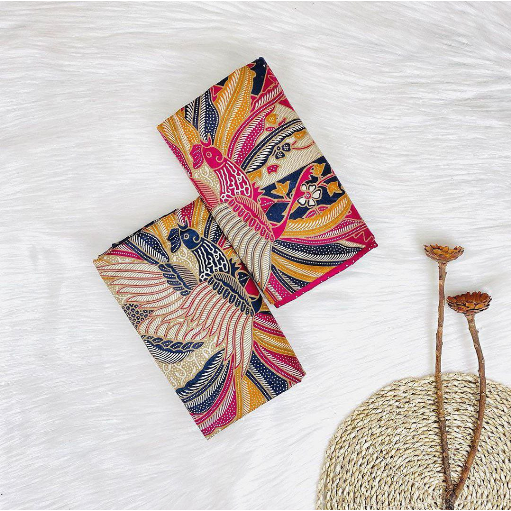 Jual Benang Raja Kain Batik Katun Motif Truntum Bunga | Shopee Indonesia