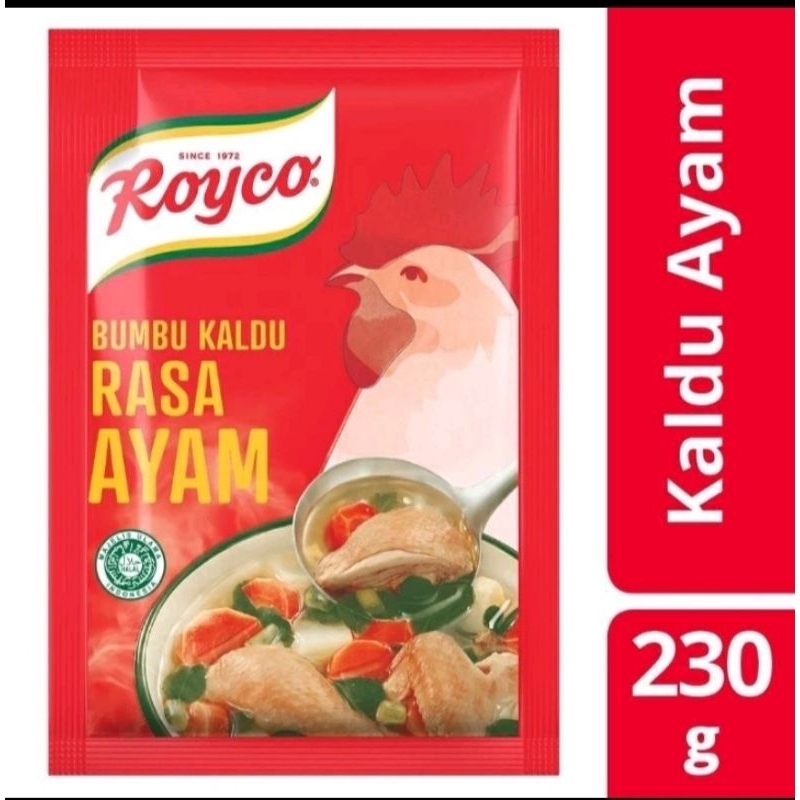 Jual Royco kaldu ayam 220 gr bumbu penyedap rasa | Shopee Indonesia