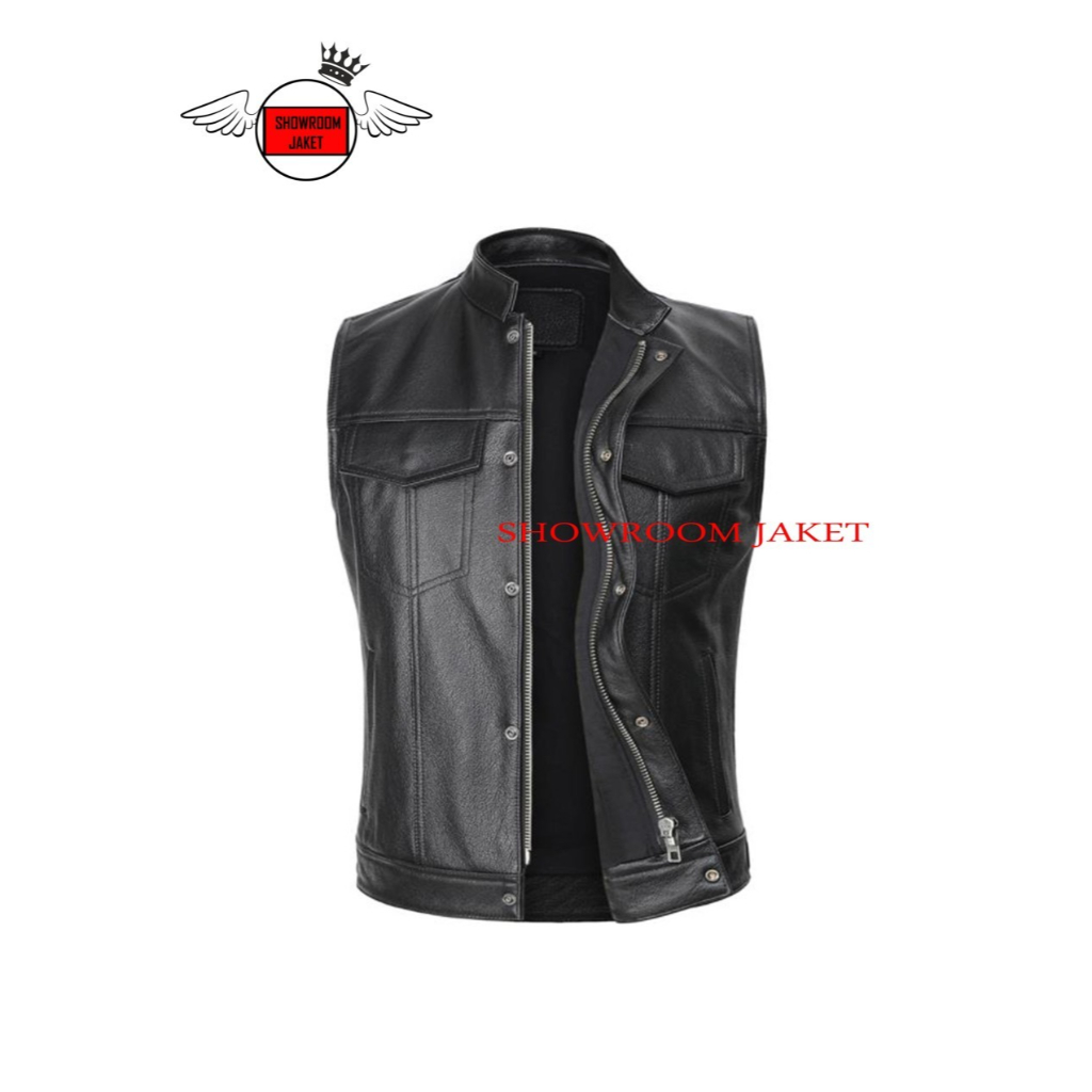 Jual ROMPI PRIA/ ROMPI KULIT/ ROMPI MOTORAN/ ROMPI KASUAL/ VEST KULIT ...