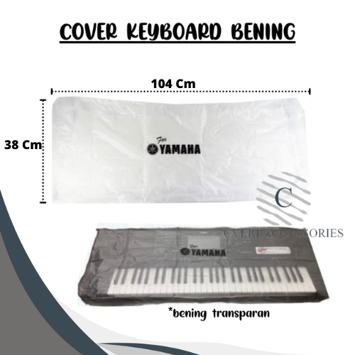 Jual Cover Keyboard Transparant Penutup Debu Keyboard Yamaha | Shopee ...