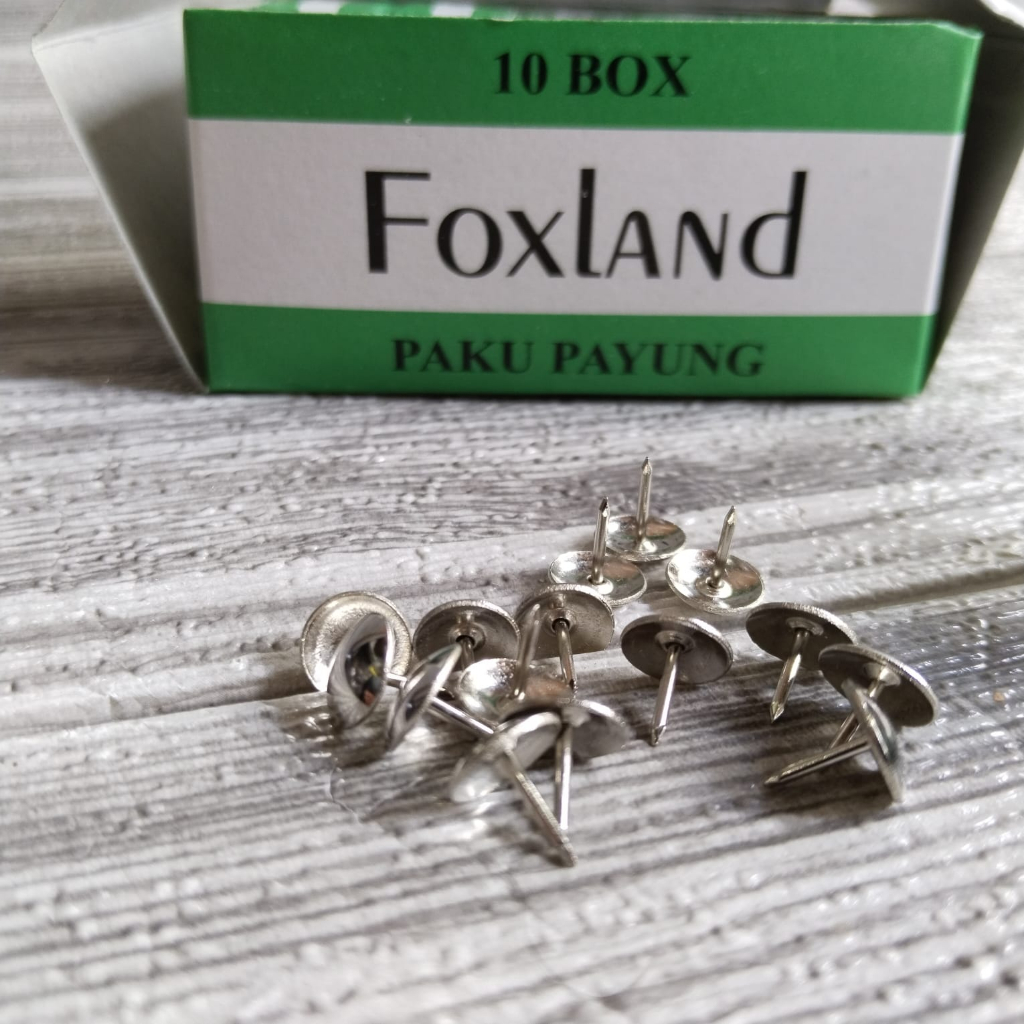 Jual Paku Payung Putih Pin MIni Harga 1 kotak Besar Isi 10 Box Mini ...