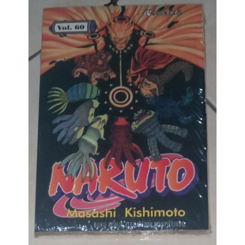 Jual komik Naruto vol 60 original segel | Shopee Indonesia