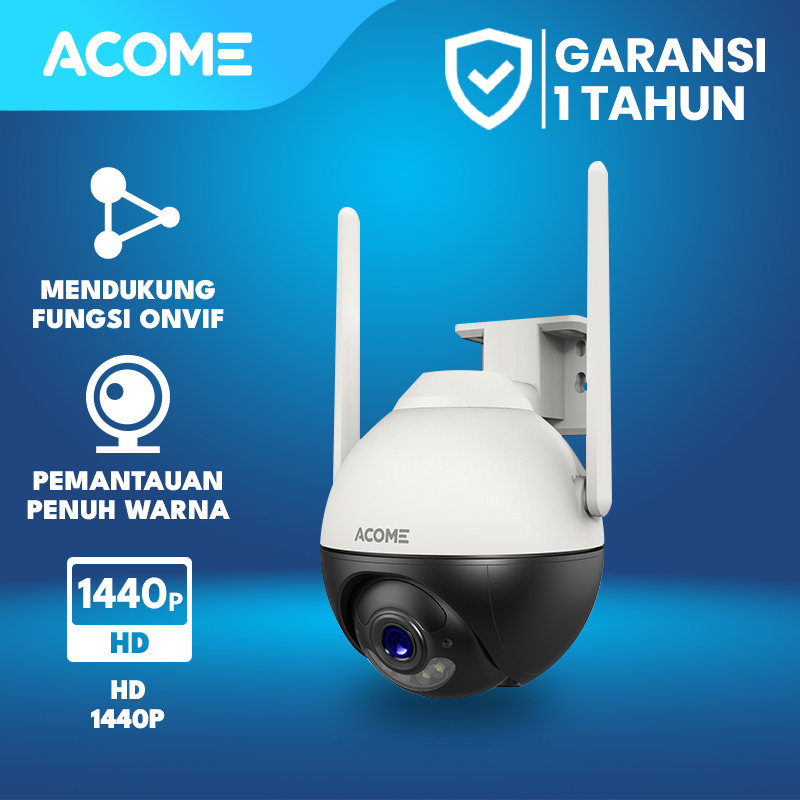 Jual ACOME APC32 CCTV Camera WiFi Outdoor Tahan Air PTZ Kamera Audio ...