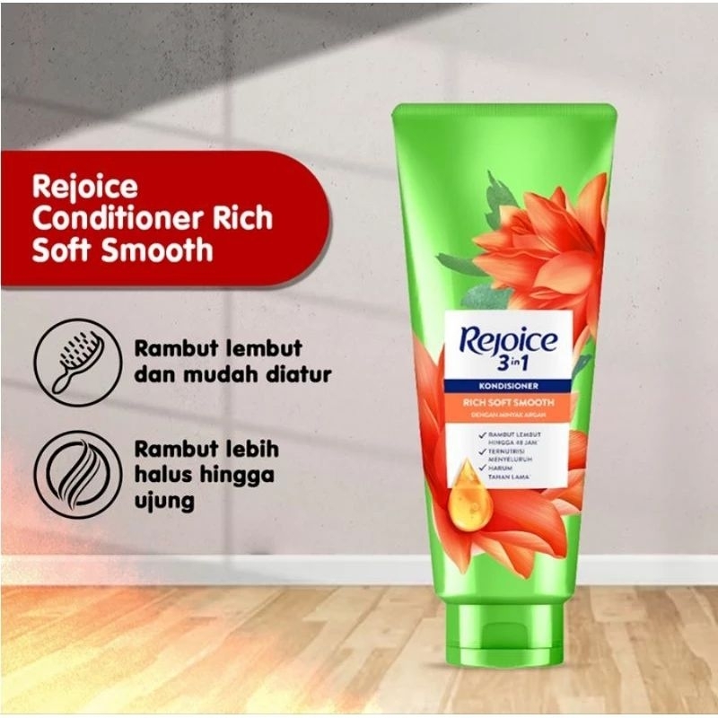 Jual Rejoice Kondisioner 3 in 1 150ml | Shopee Indonesia
