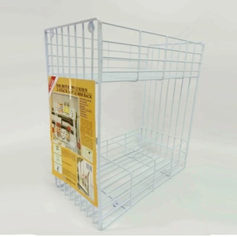 Jual Rak Botol Gelas Mini 2 Susun B 30 ME Modelline Rak Laci Kitchen ...