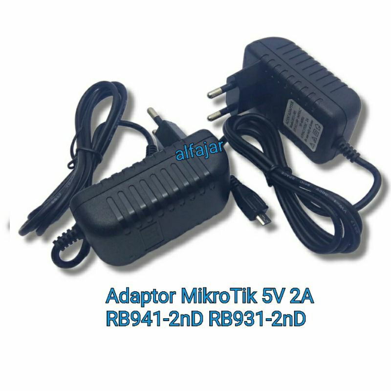 Jual Adaptor Stabil 5V 2A AC DC Adapter MikroTik RB941-2nD RB931-2nD ...