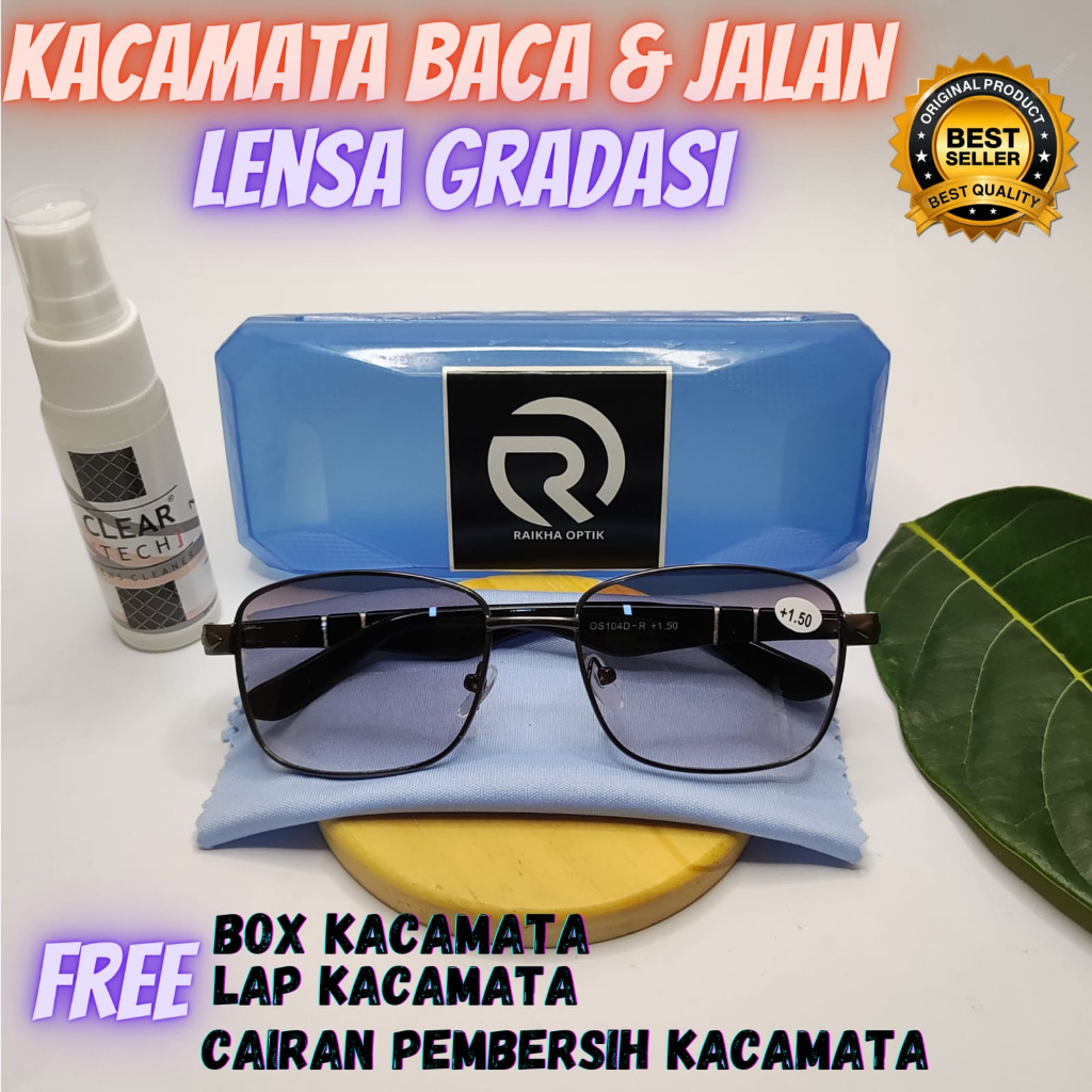 Jual Kacamata baca dan jalan Lensa warna gradasi | Shopee Indonesia