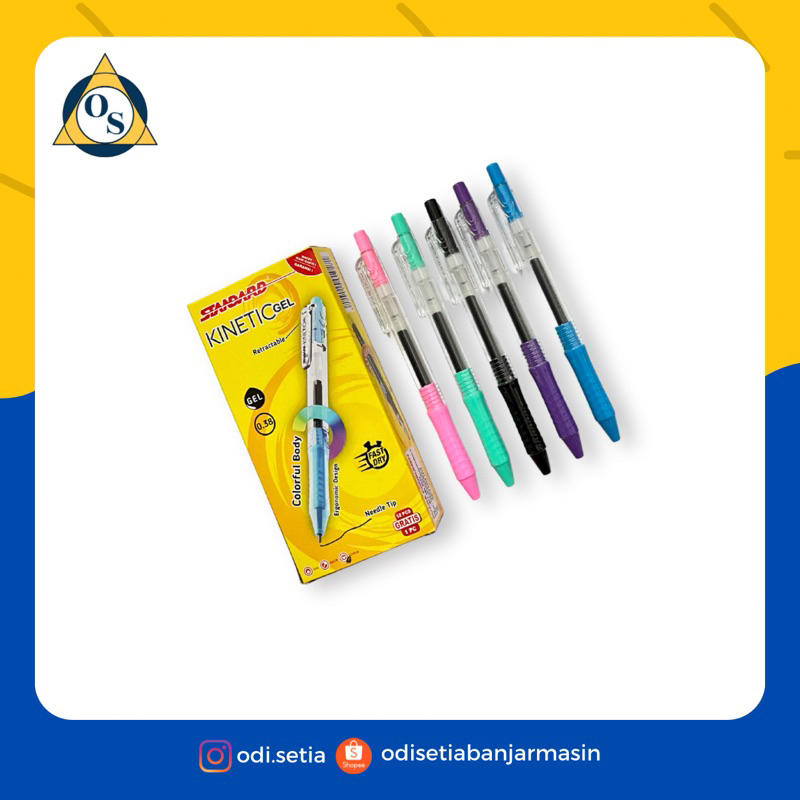 Jual PULPEN STANDARD GEL KINETIC 0,3mm | Shopee Indonesia