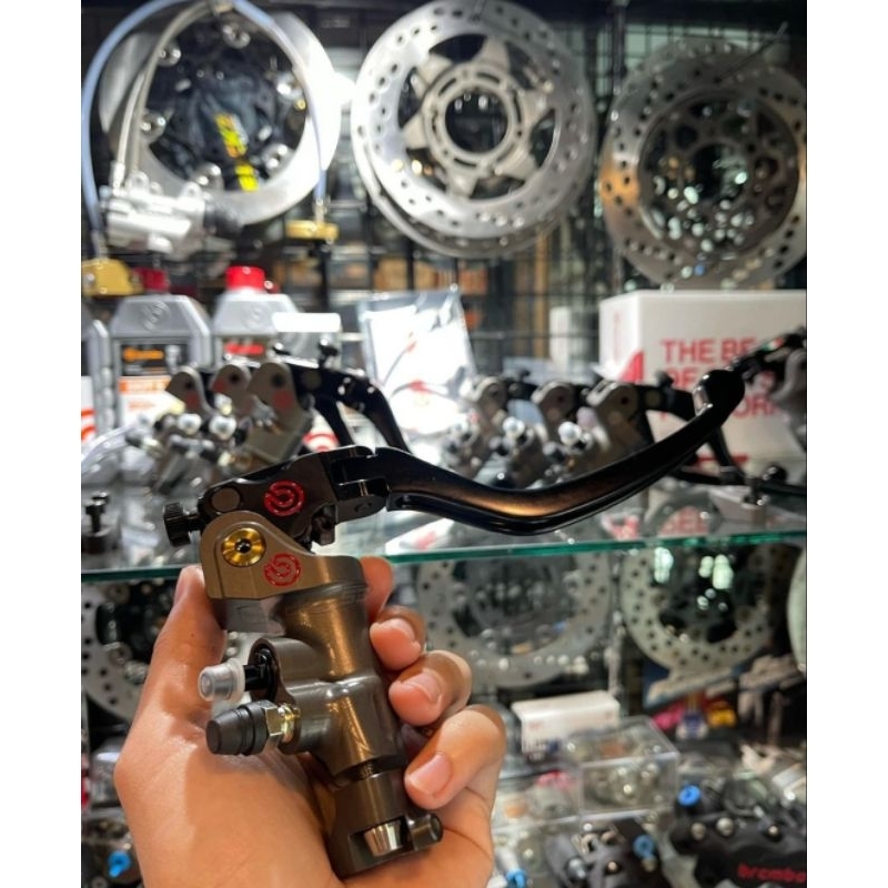 Jual Master Rem Brembo Gp Rossi Billet ( ORIGINAL ITALY ) | Shopee ...