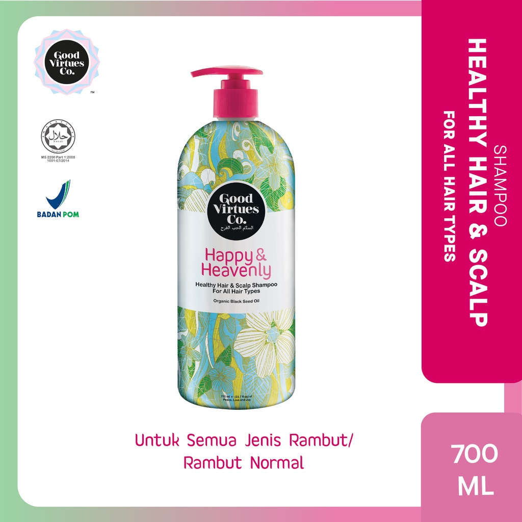 Jual GOOD VIRTUES CO SHAMPOO GVC (anti dandruff, oily, all hair types ...
