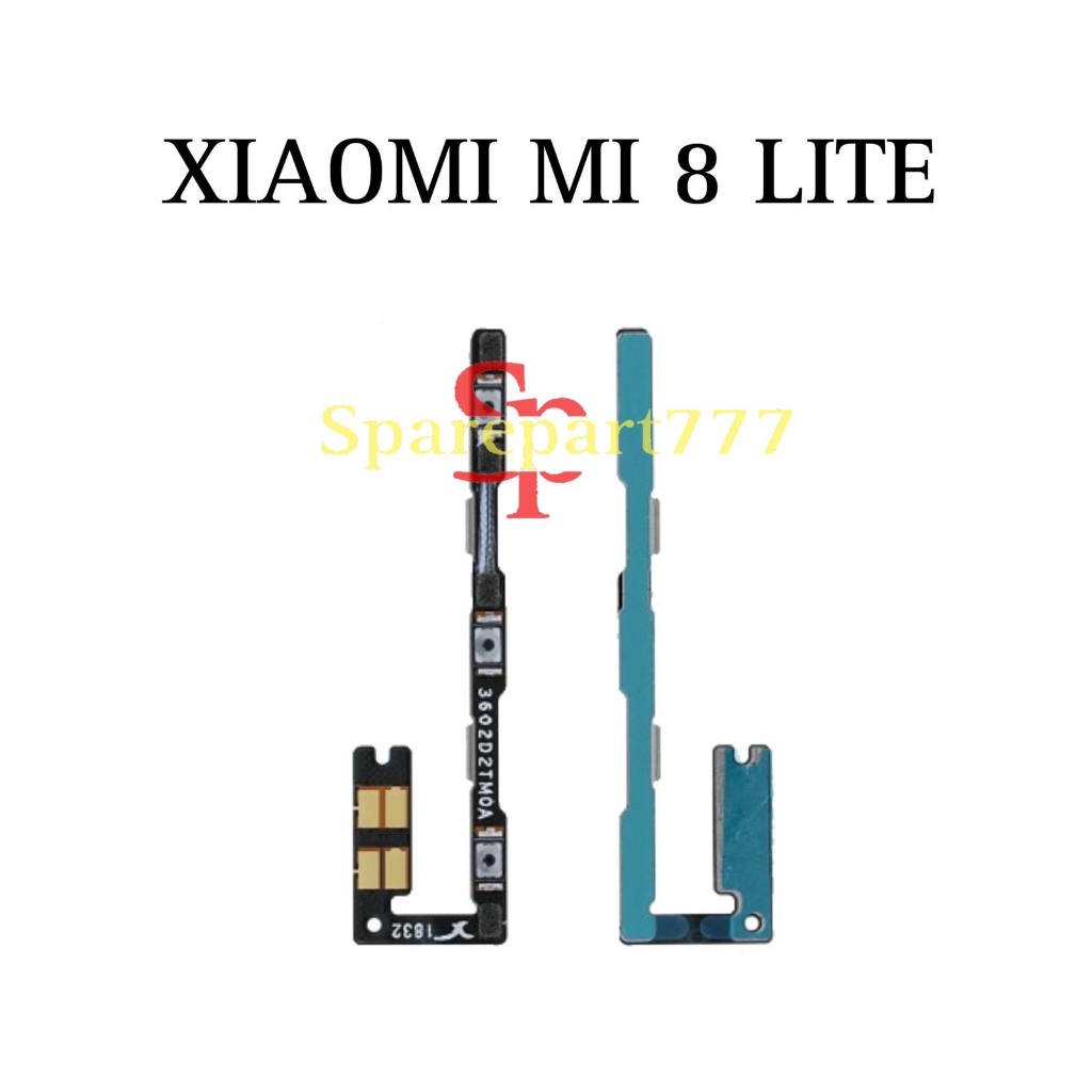 Jual Original Flexible Konektor Power On Off Volume Xiaomi Mi 8 Lite / Mi8 Lite / M1808D2TG ...