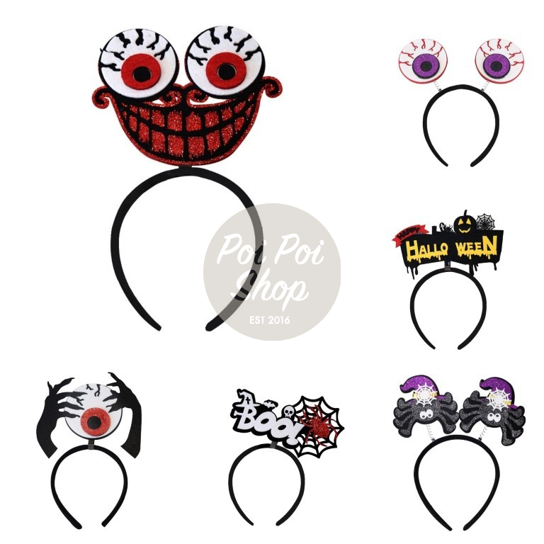 Jual Bando Halloween Headband Seram Aksesoris Rambut Halloween Headband ...