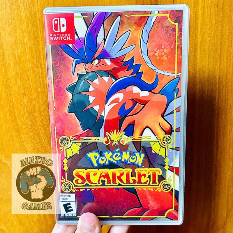 Jual Pokemon Scarlet Switch Games Catridge Fisik Pokemon Scarlet ...
