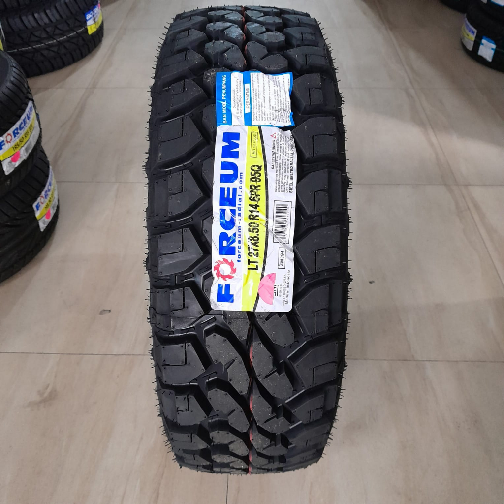 Jual Ban Cangkul Ukuran 27x8,5 Ring 14 Merek Forceum MT Gratis ...