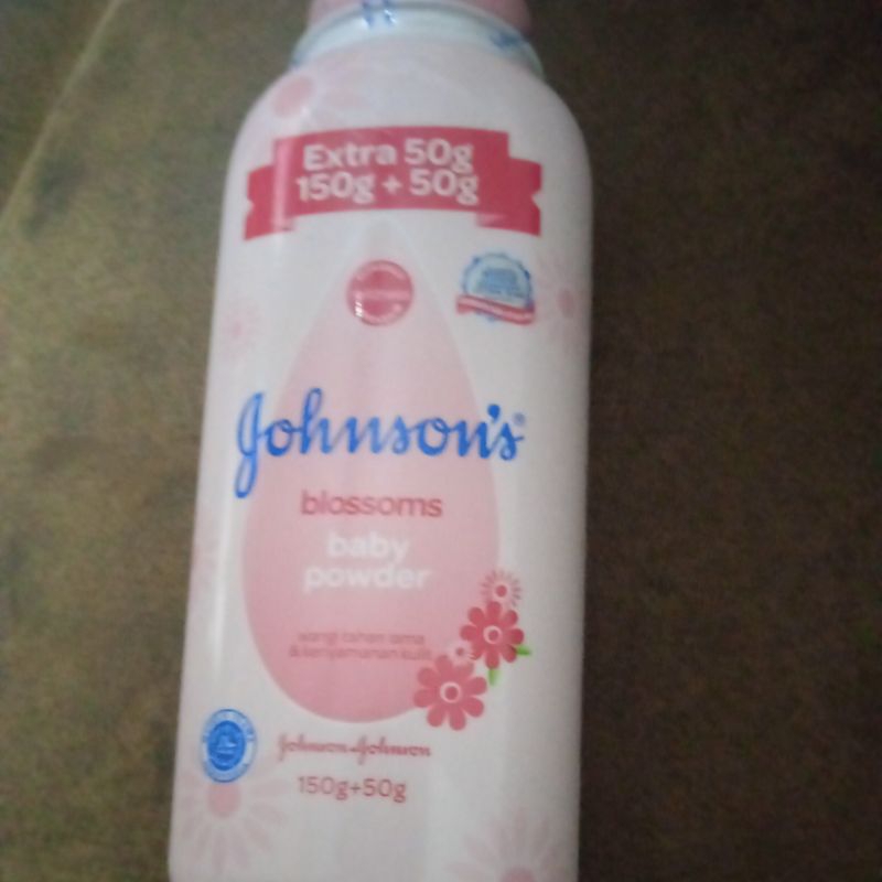 Jual johnsons baby powder 150g+50g blossoms | Shopee Indonesia