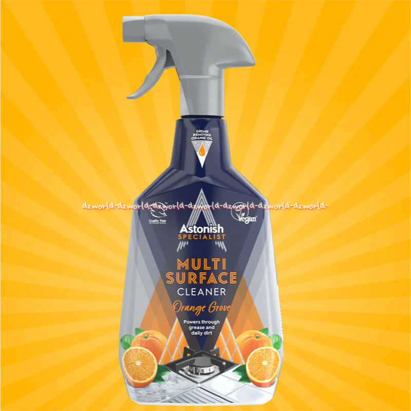 Jual Astonish Multi Surface Cleaner 750ml With Orange Groove Oil ...