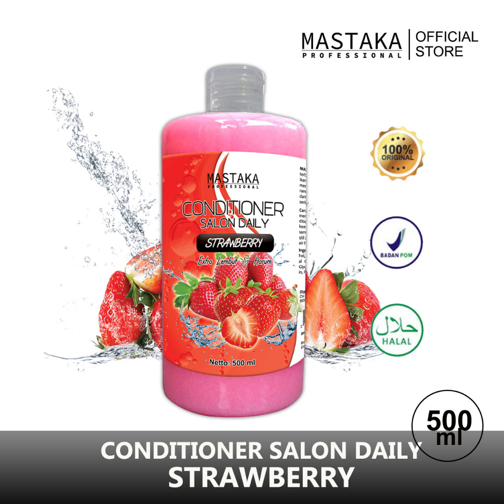 Jual MASTAKA Conditioner Salon Daily STRAWBERRY kondisioner Salon Wangi ...