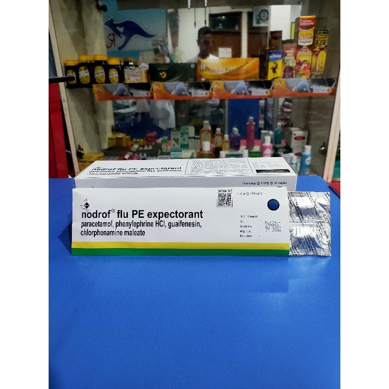 Jual NODROF FLU PE EXPECTORANT untuk batuk berdahak | Shopee Indonesia