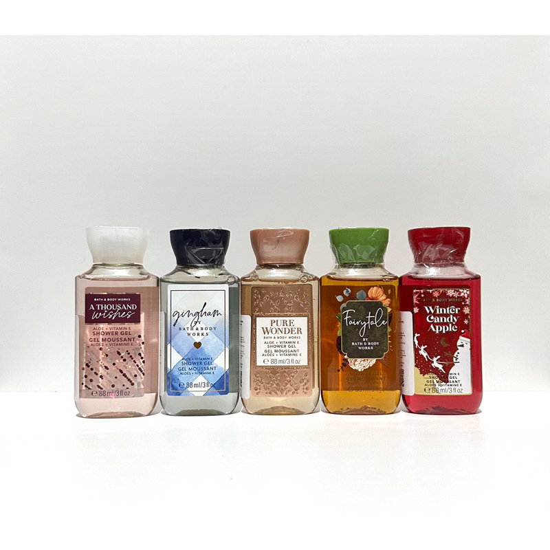 Jual Bath And Body Works Shower Gel Travel Size 88ml Shopee Indonesia
